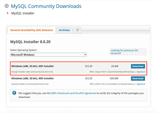 Guía de instalación de MySQL | The Full-Stack Blog