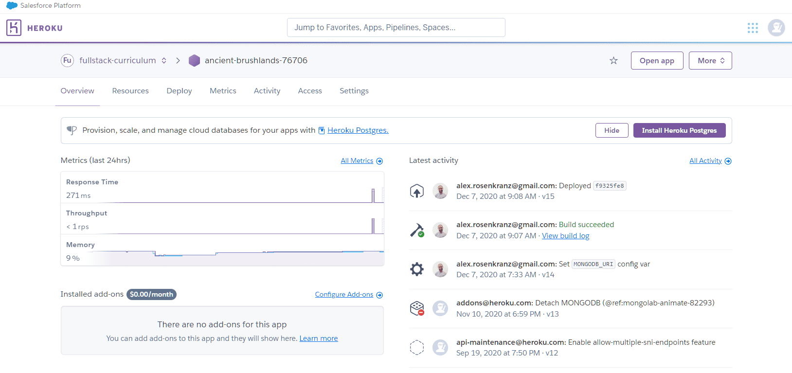 Heroku Deployment Guide | The Full-Stack Blog